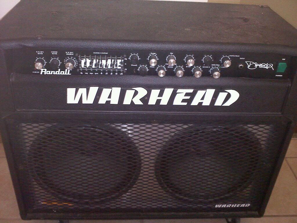 Randall warhead 212 combo. PICS!! | Mesa Boogie Amp Forum