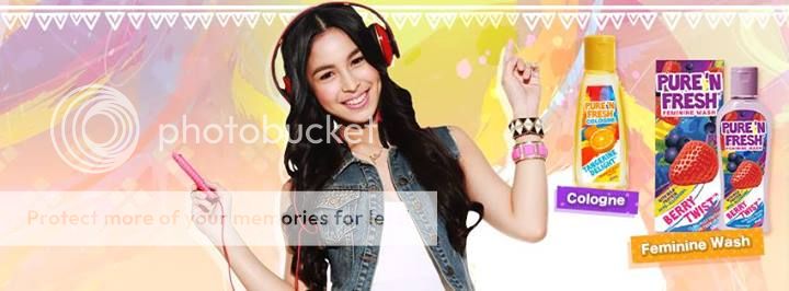 Pure 'N Fresh Cologne and Feminine Wash in 3 Fun Fruity Scents